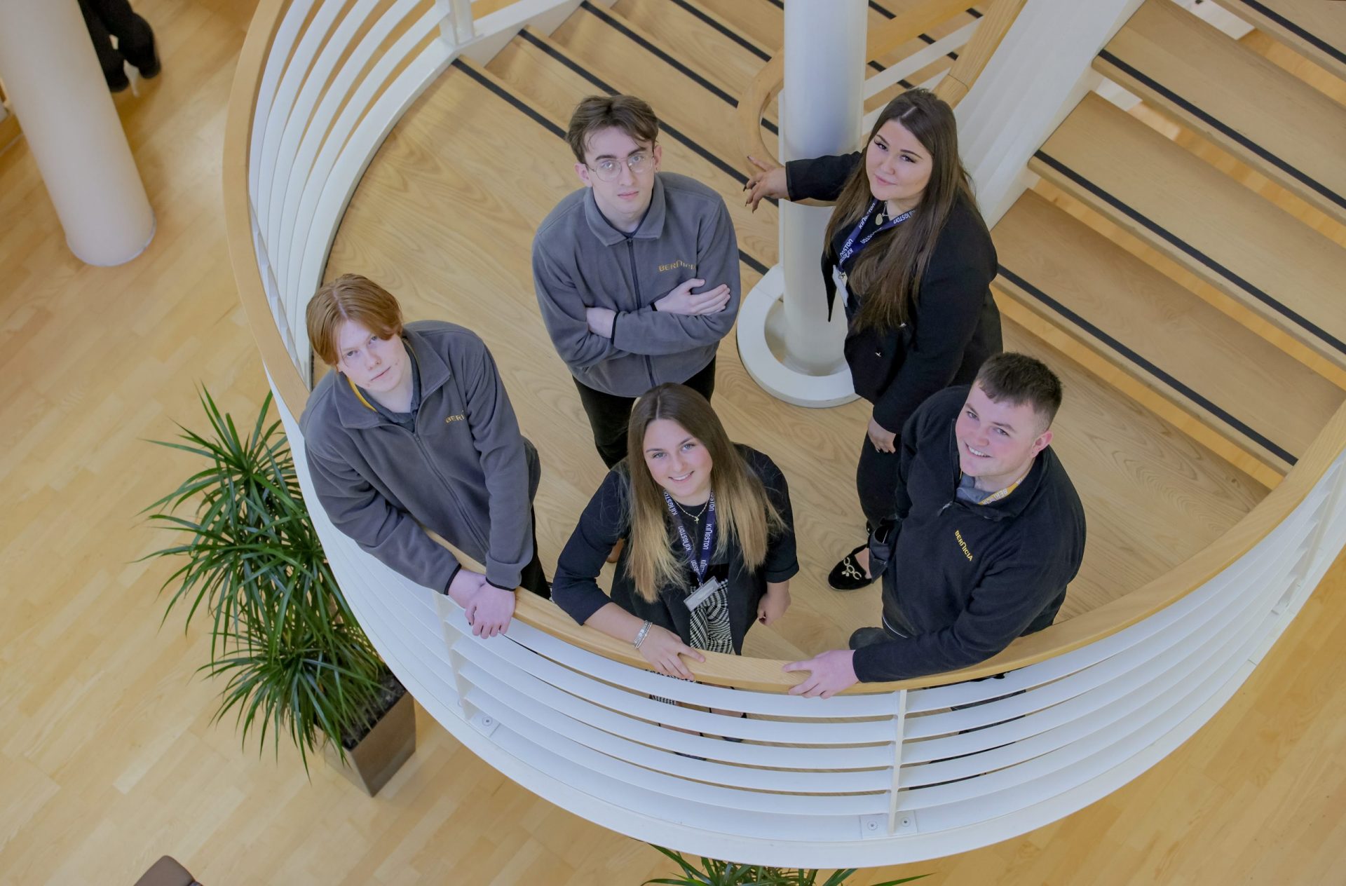 Apprentices building careers with Bernicia | Bernicia Homes