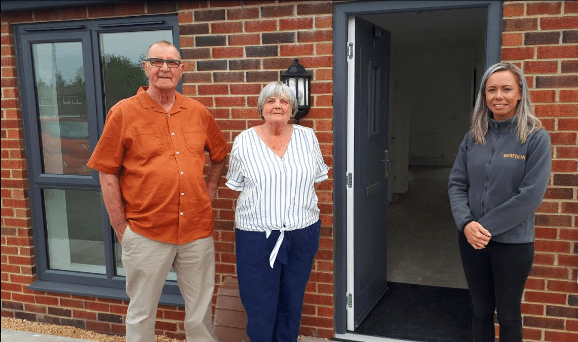 Couple 'win lottery' with new Bernicia home | Bernicia Homes