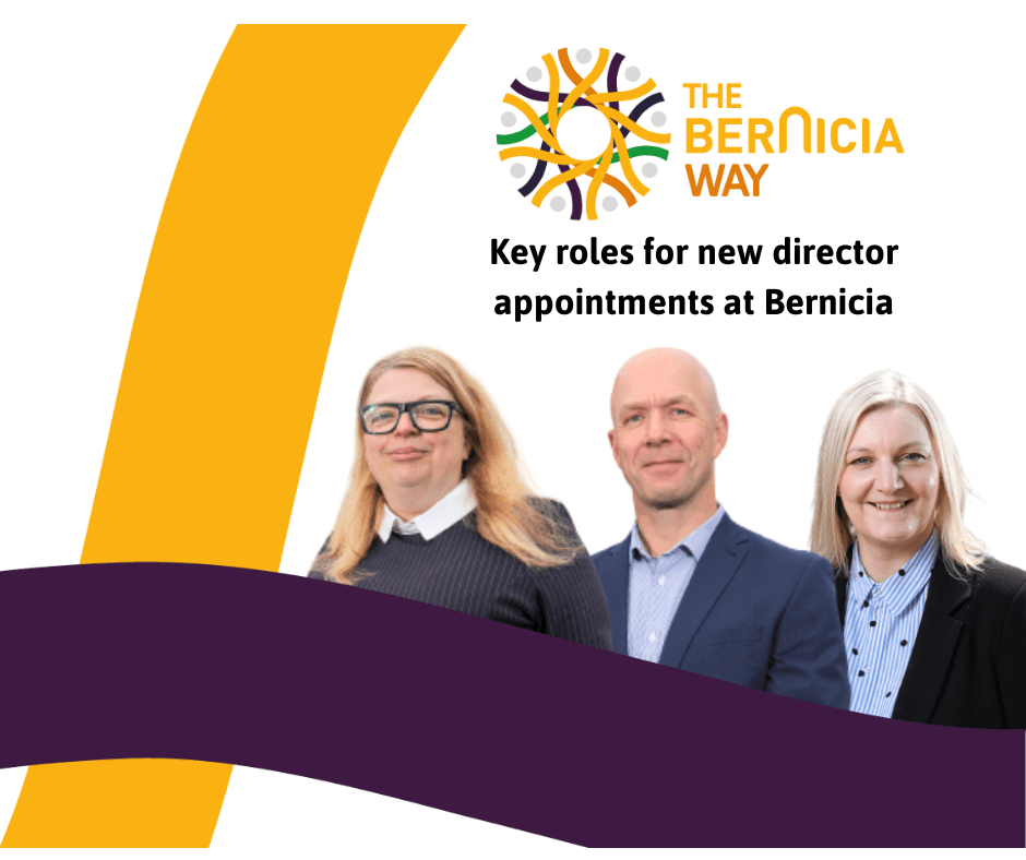 Key roles for new director appointments at Bernicia | Bernicia Homes