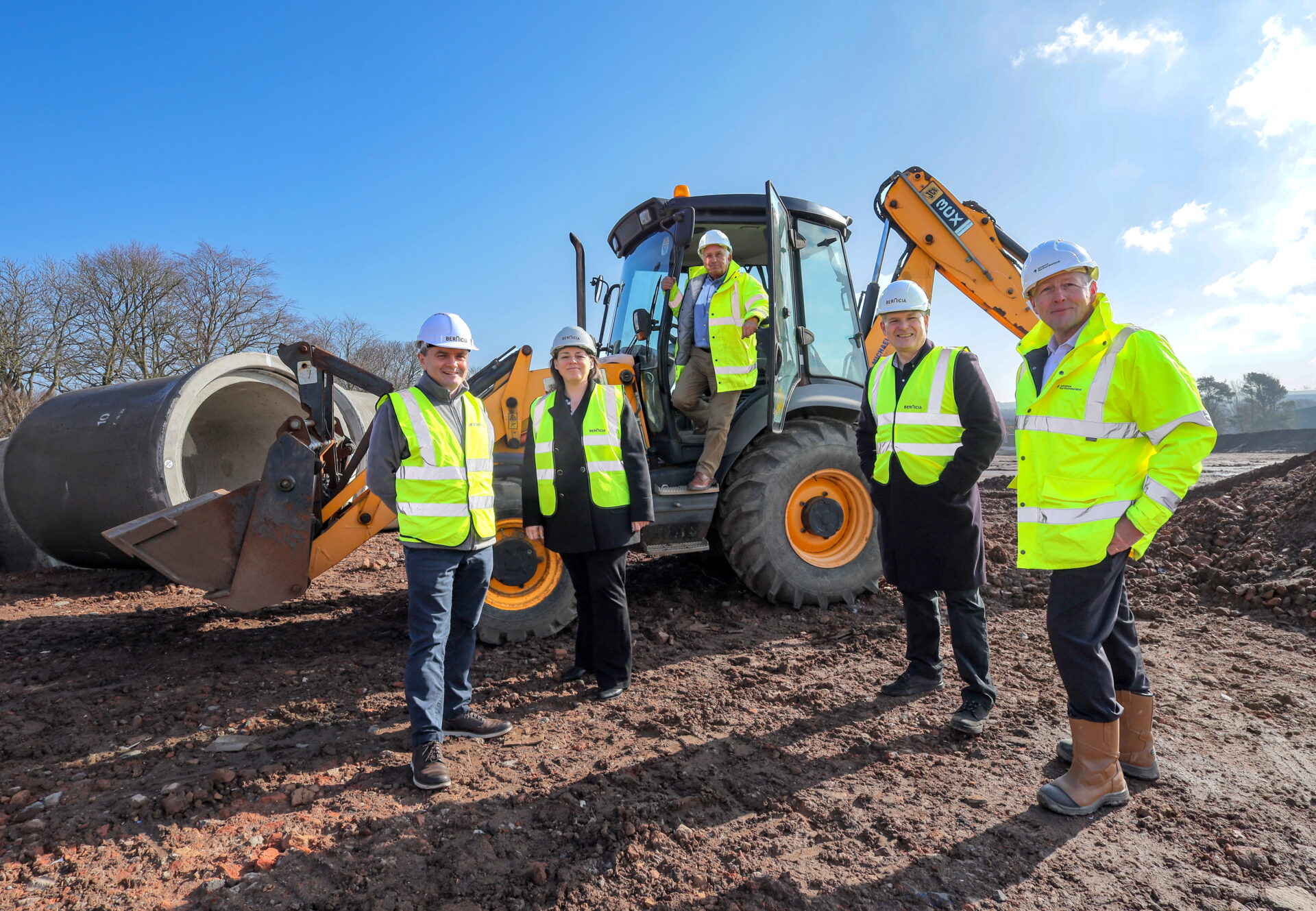 Work underway to build 56 new affordable homes in Berwick | Bernicia Homes