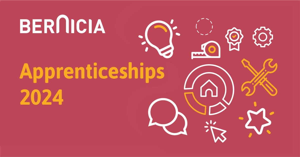 Apprenticeship opportunities go live | Bernicia Homes